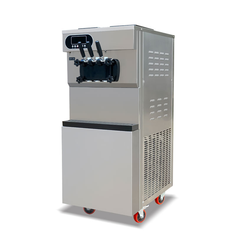 3 Flavor Commercial Ice Cream Machine 36-38l/H Commercial Gelato Maker ...
