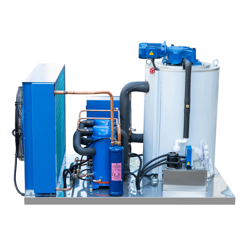 500KG/24H Ice Flake Making Machine Air Cooling Commercial Block Ice ...
